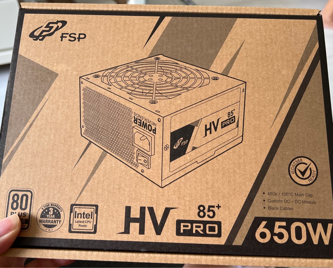 FSP 650W Power Supply Unit, Computers & Tech, Desktops on Carousell