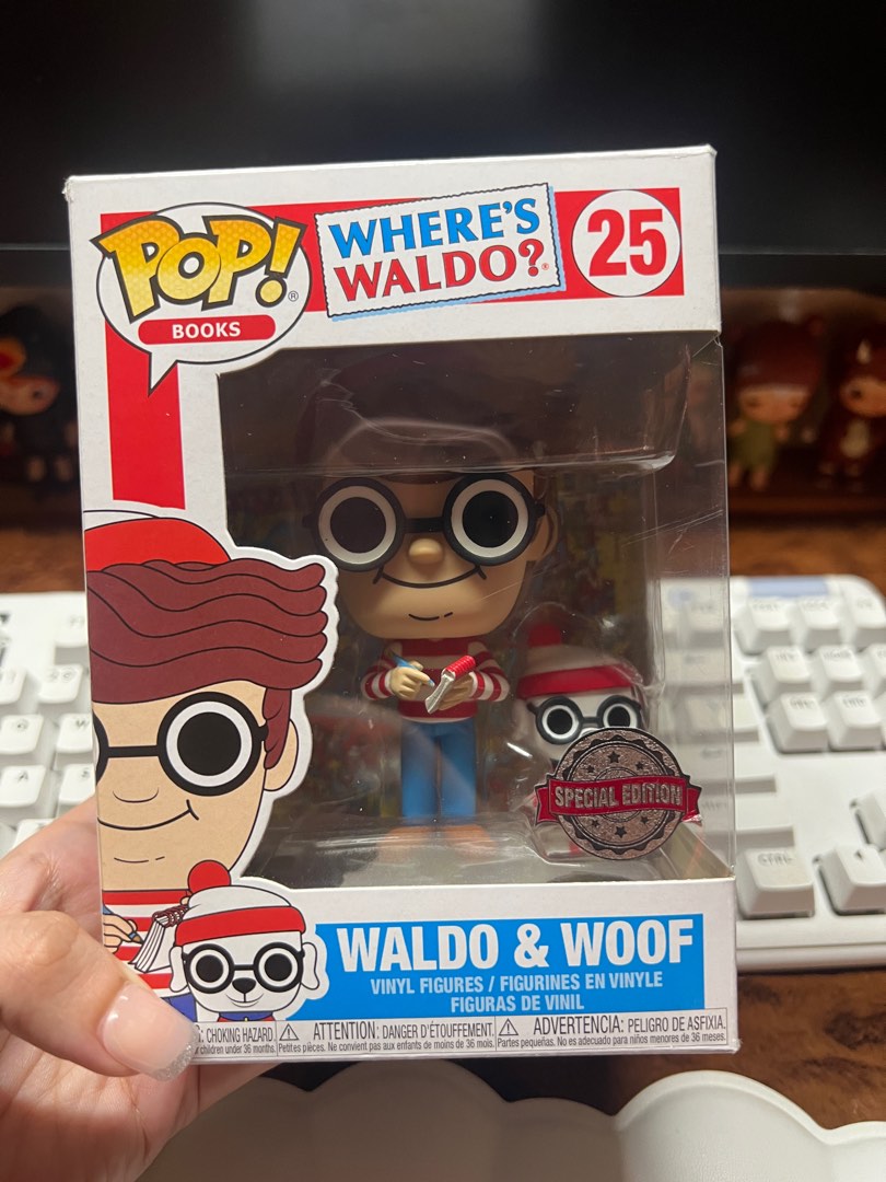 Funko Pop (Waldo & Woof), Hobbies & Toys, Toys & Games on Carousell
