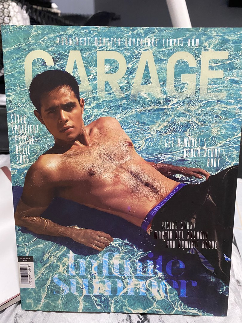 GARAGE MAGAZINE/ Martin DelRosario & Dominic Roque/April 2015, Hobbies ...