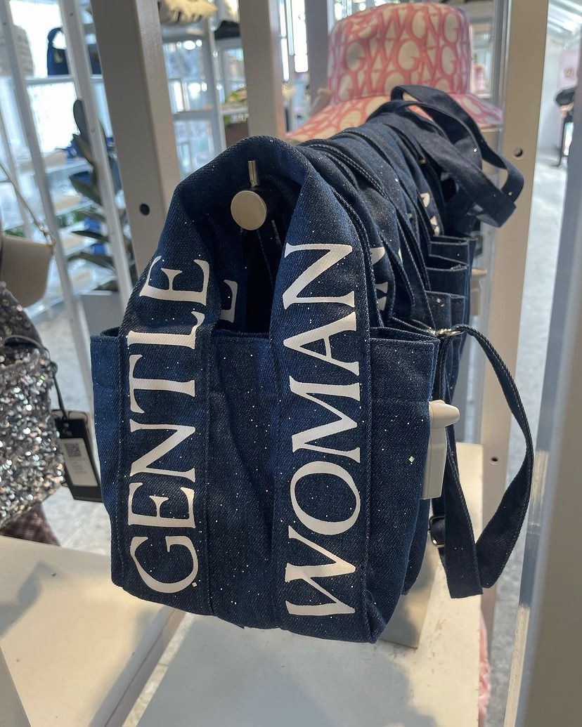 Gentle Woman Micro Box Denim sling, Luxury, Bags & Wallets on Carousell
