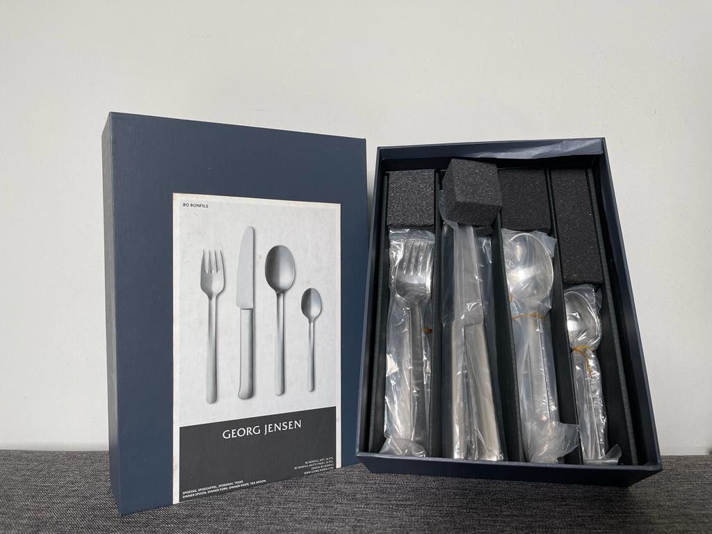 Georg Jensen Cutlery - 4 Sets - 16 Pieces, Furniture & Home Living ...