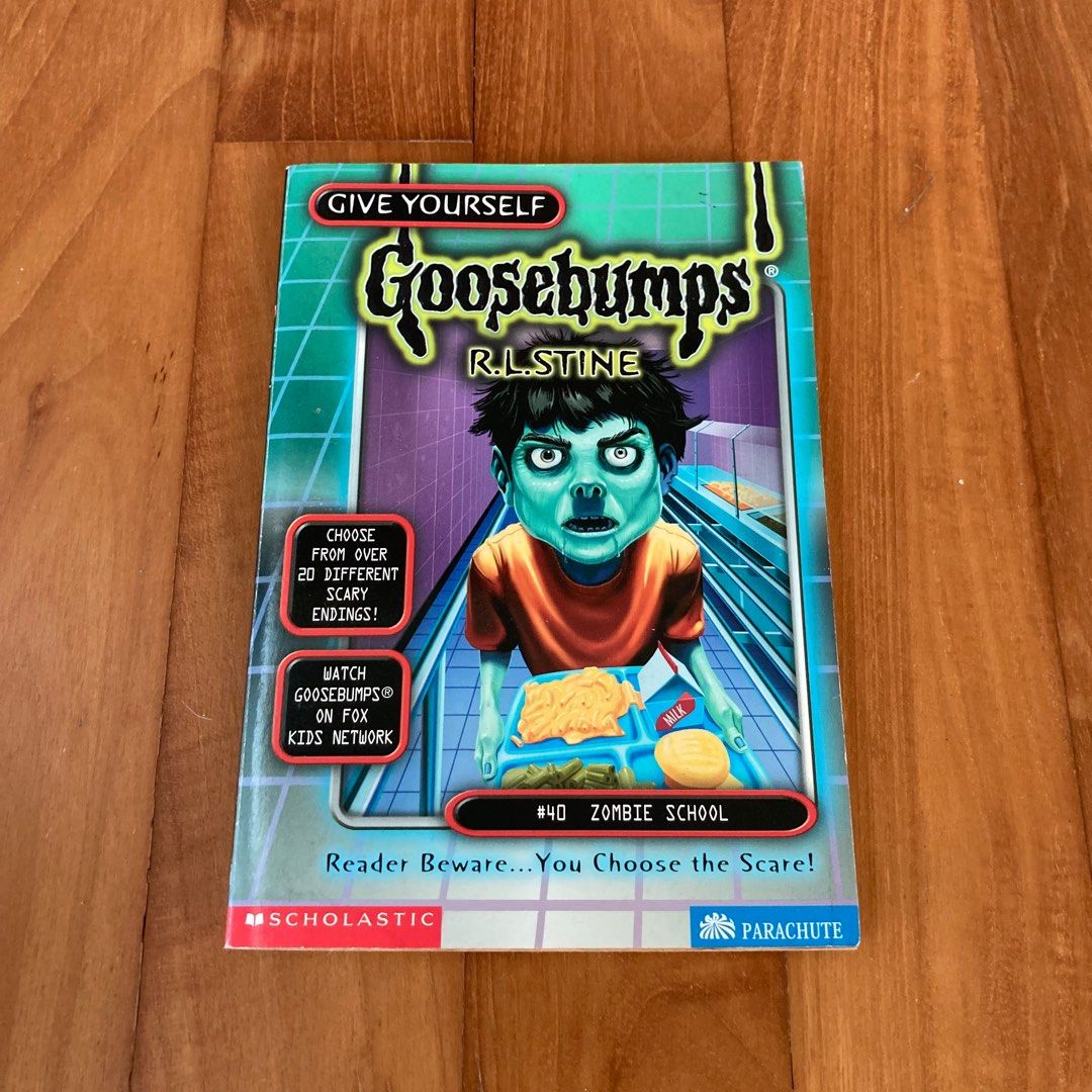 Give Yourself Goosebumps #40 Zombie School by R L Stine, Hobbies & Toys ...
