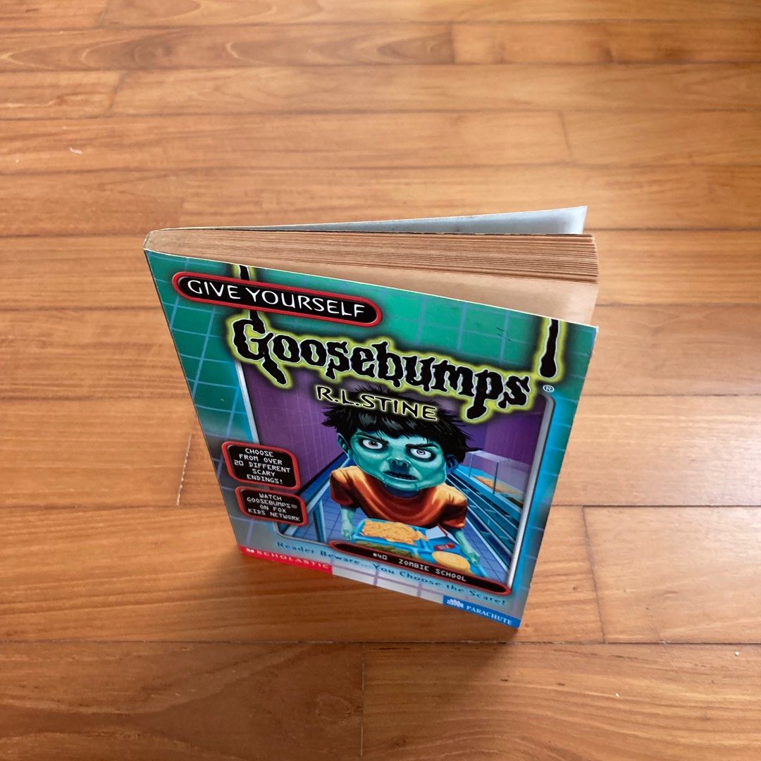 Give Yourself Goosebumps #40 Zombie School by R L Stine, Hobbies & Toys ...