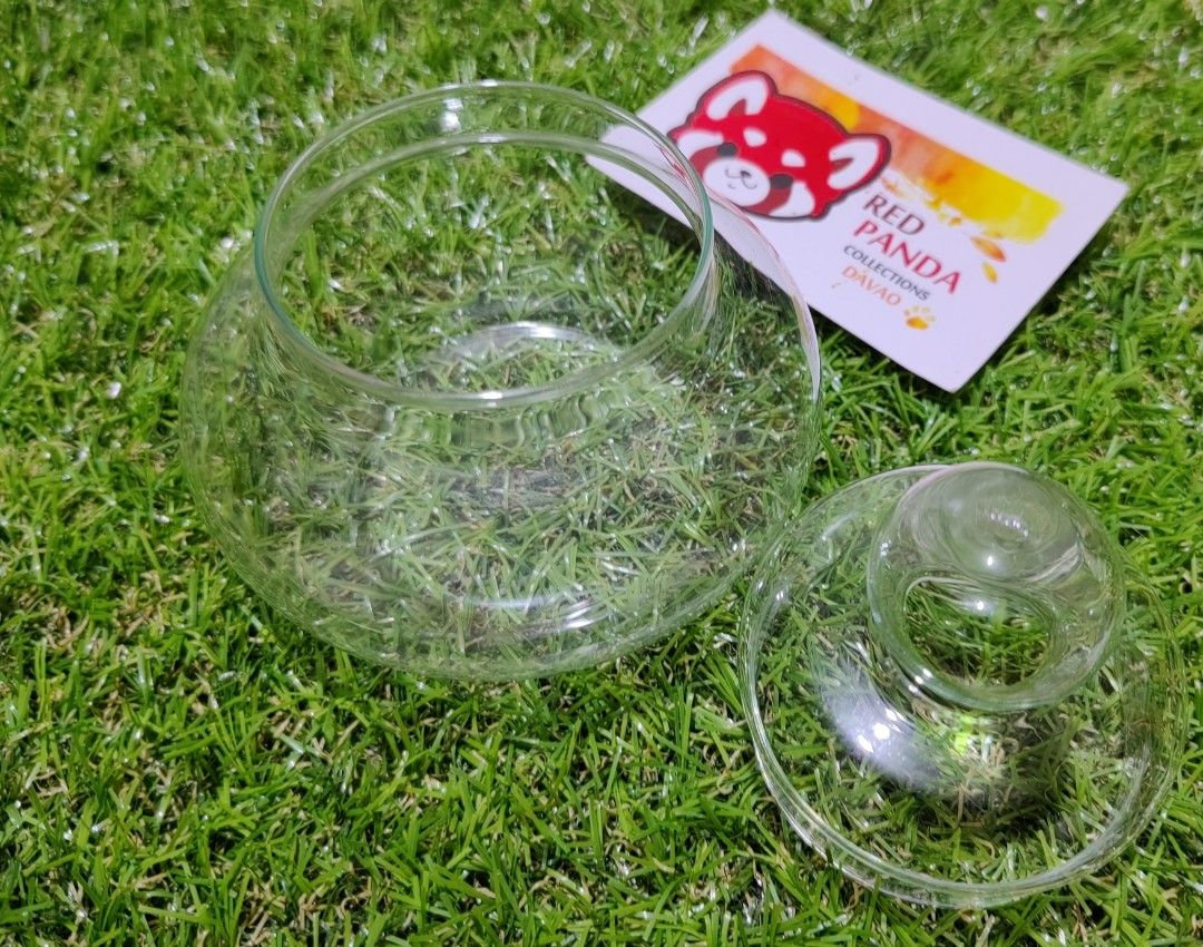 Glass Container with Cap Classic, Furniture & Home Living, Kitchenware ...