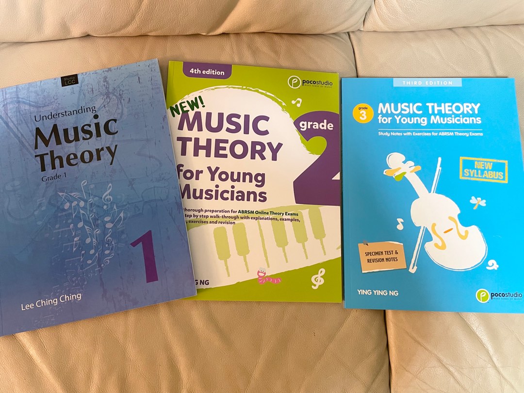 Grade 1-3 ABRSM Theory Book, Hobbies & Toys, Books & Magazines ...