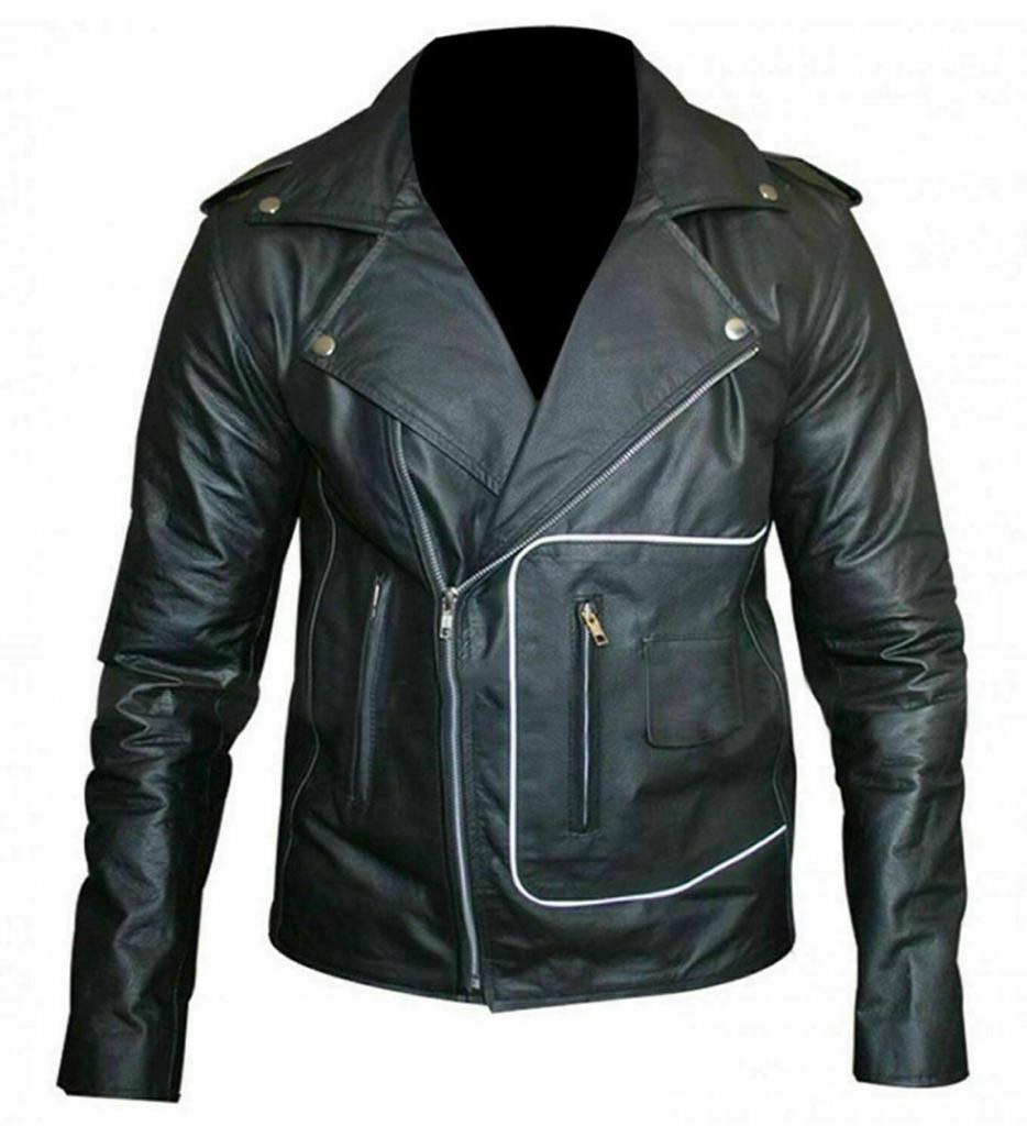 GREASE MOVIE Genuine leather jacket, Men's Fashion, Coats, Jackets and ...