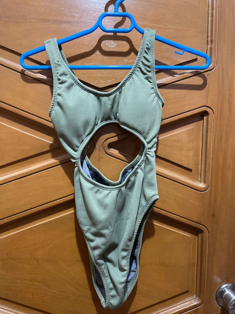 Green Swimsuit (Inspired by Beyond the Beach), Women's Fashion, Swimwear, Bikinis & Swimsuits on ...