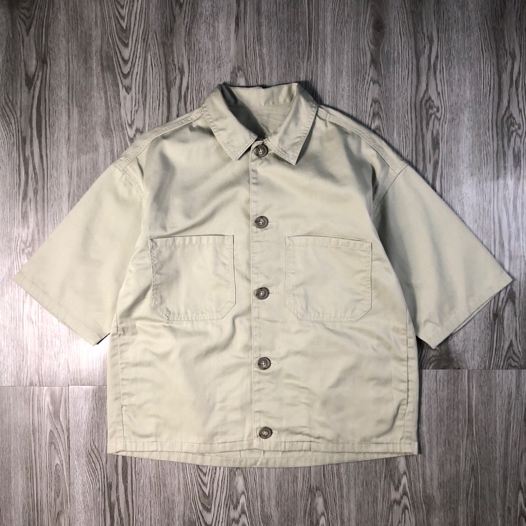 GU Chef Shirt(half sleeve), Men's Fashion, Tops & Sets, Tshirts & Polo ...