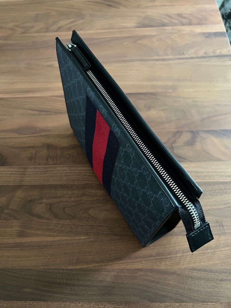 Gucci pouch, Luxury, Bags & Wallets on Carousell