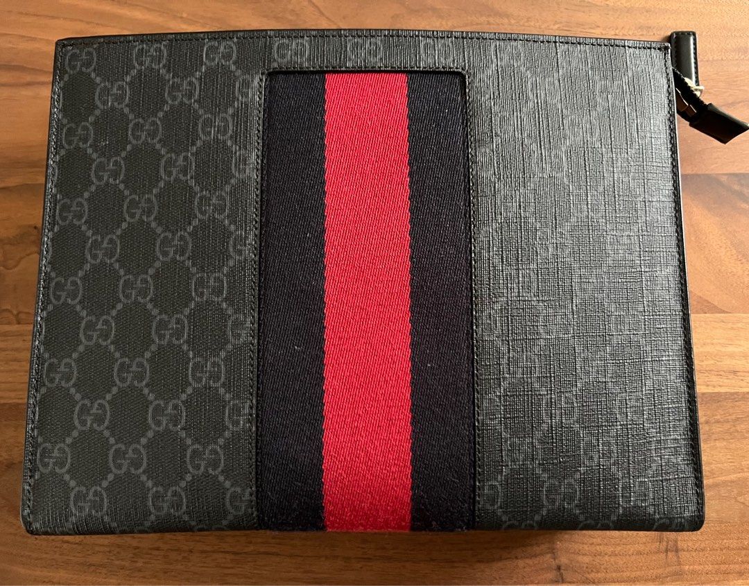 Gucci pouch, Luxury, Bags & Wallets on Carousell