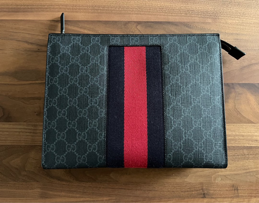 Gucci pouch, Luxury, Bags & Wallets on Carousell