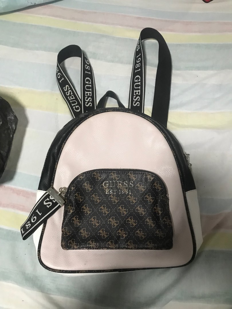 GUESS backpack, Women's Fashion, Bags & Wallets, Backpacks on Carousell