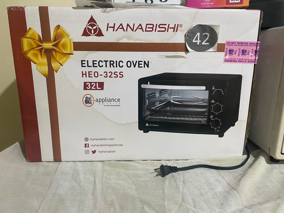 Hanabishi Electric Oven, TV & Home Appliances, Kitchen Appliances ...