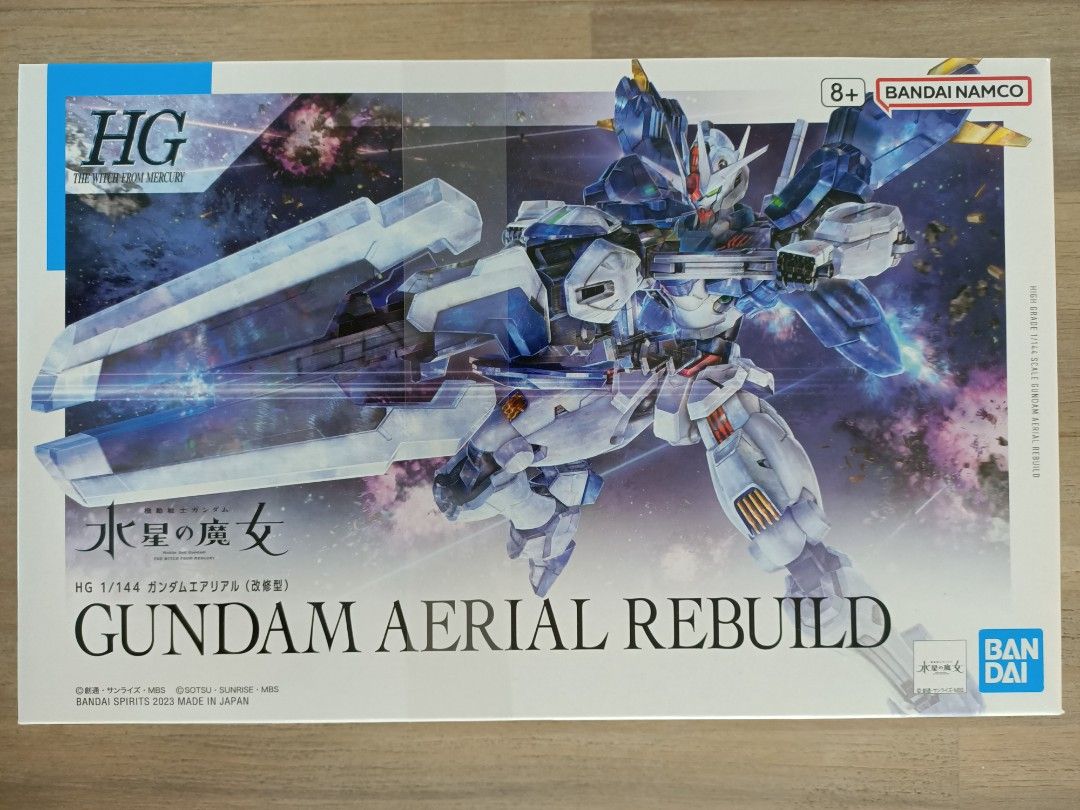 HG 1/144 Gundam Aerial Rebuild Bandai Model Kit, Hobbies & Toys, Toys ...