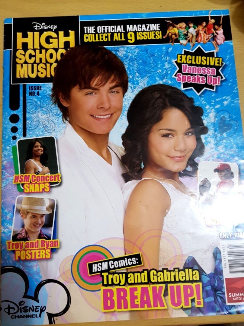 High School Musical Magazine Issue No. 4, Hobbies & Toys, Books ...
