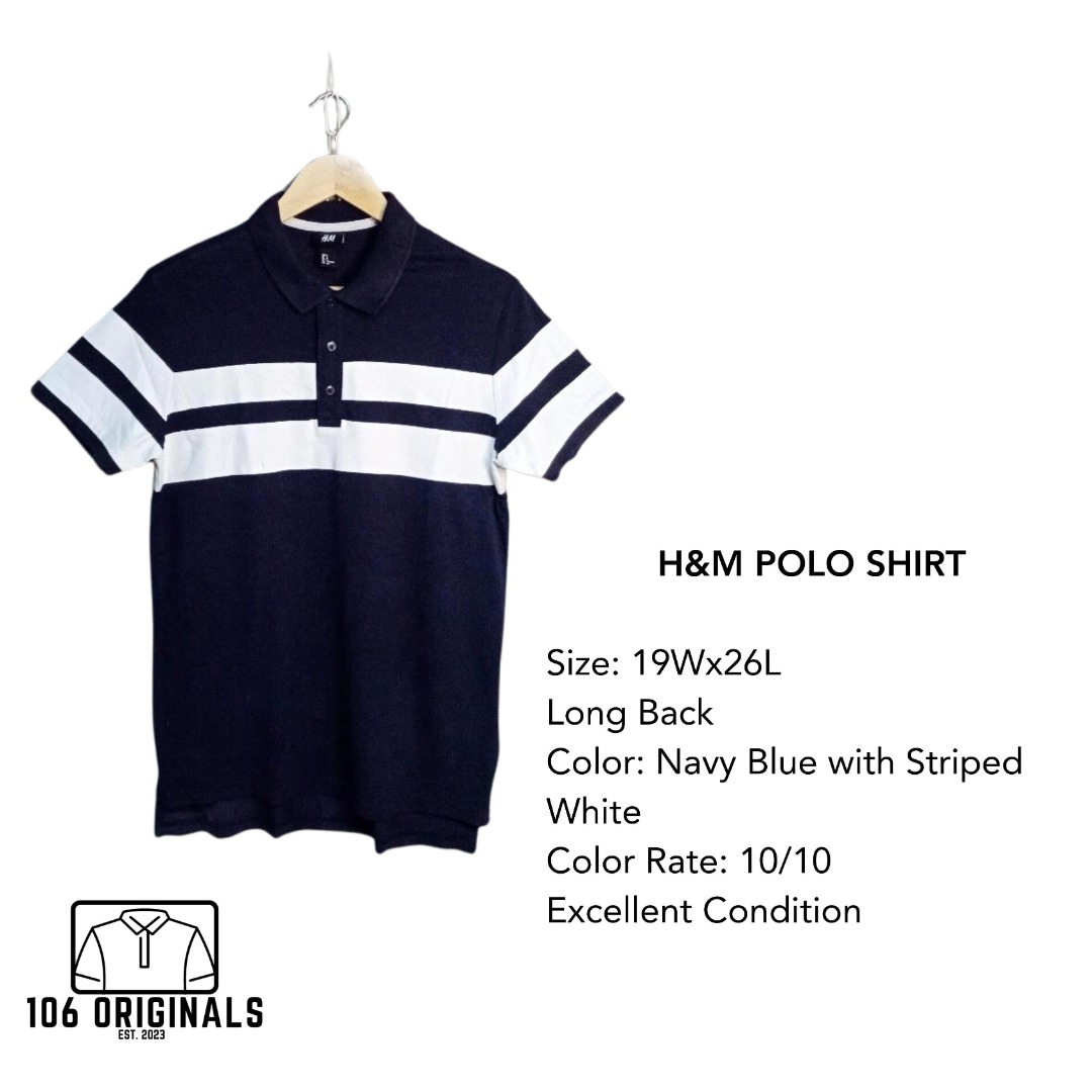 H&M POLO SHIRT, Men's Fashion, Tops & Sets, Tshirts & Polo Shirts on ...