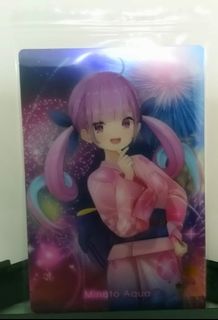 Hololive Character Card Gacha Event - AZKi. Brand new in wrapper ...