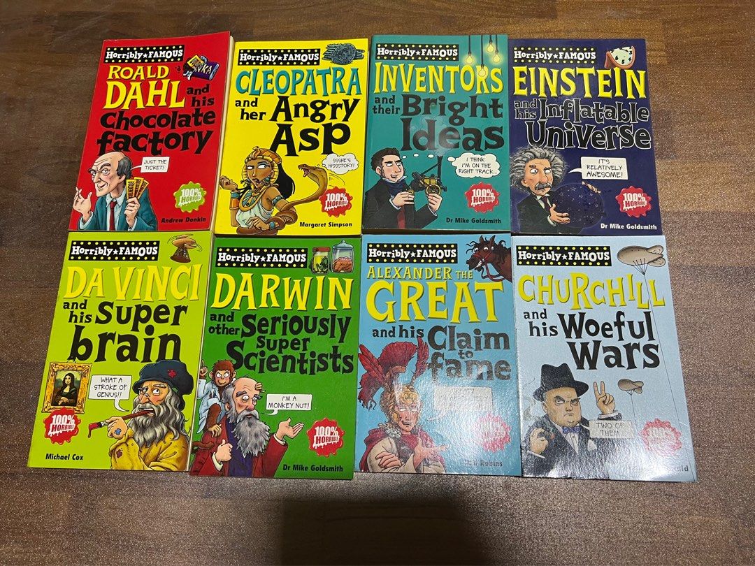 HORRIBLY FAMOUS, HORRIBLE HISTORIES, HORRIBLE SCIENCE BOOKS, Hobbies ...