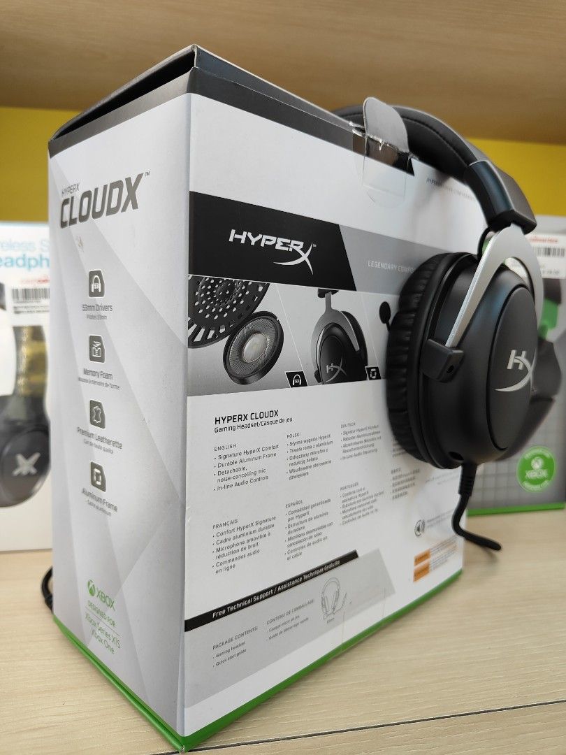 Hyperx Cloudx Gaming Headphone, Audio, Headphones & Headsets on Carousell