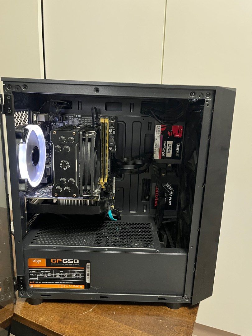 I7 RGB GAMING PC DESKTOP CPU CHEAP 16GB RAM 256GB SSD OFFICE 2021 ...