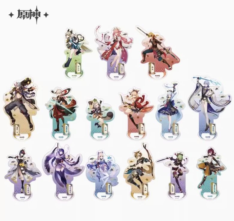 [In Stock/PO] Official Genshin Impact Acrylic Stand (Dainsleif/Fontaine ...