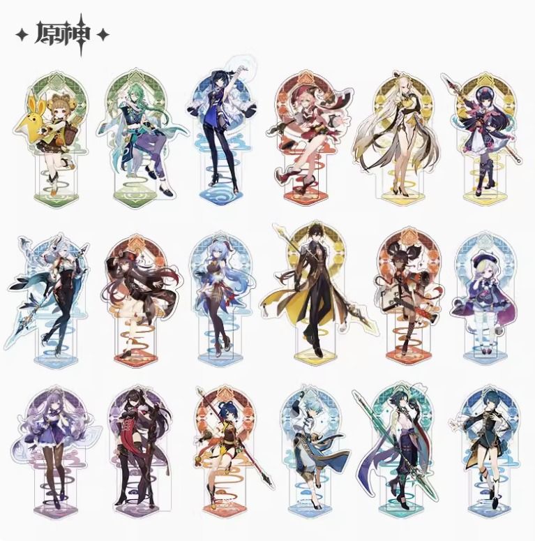 [In Stock/PO] Official Genshin Impact Acrylic Stand (Dainsleif/Fontaine ...