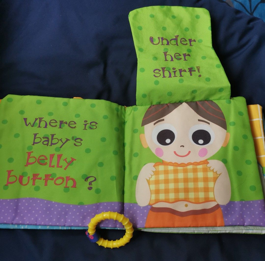 Infant baby interactive play book #MRTPunggol, Babies & Kids, Infant ...