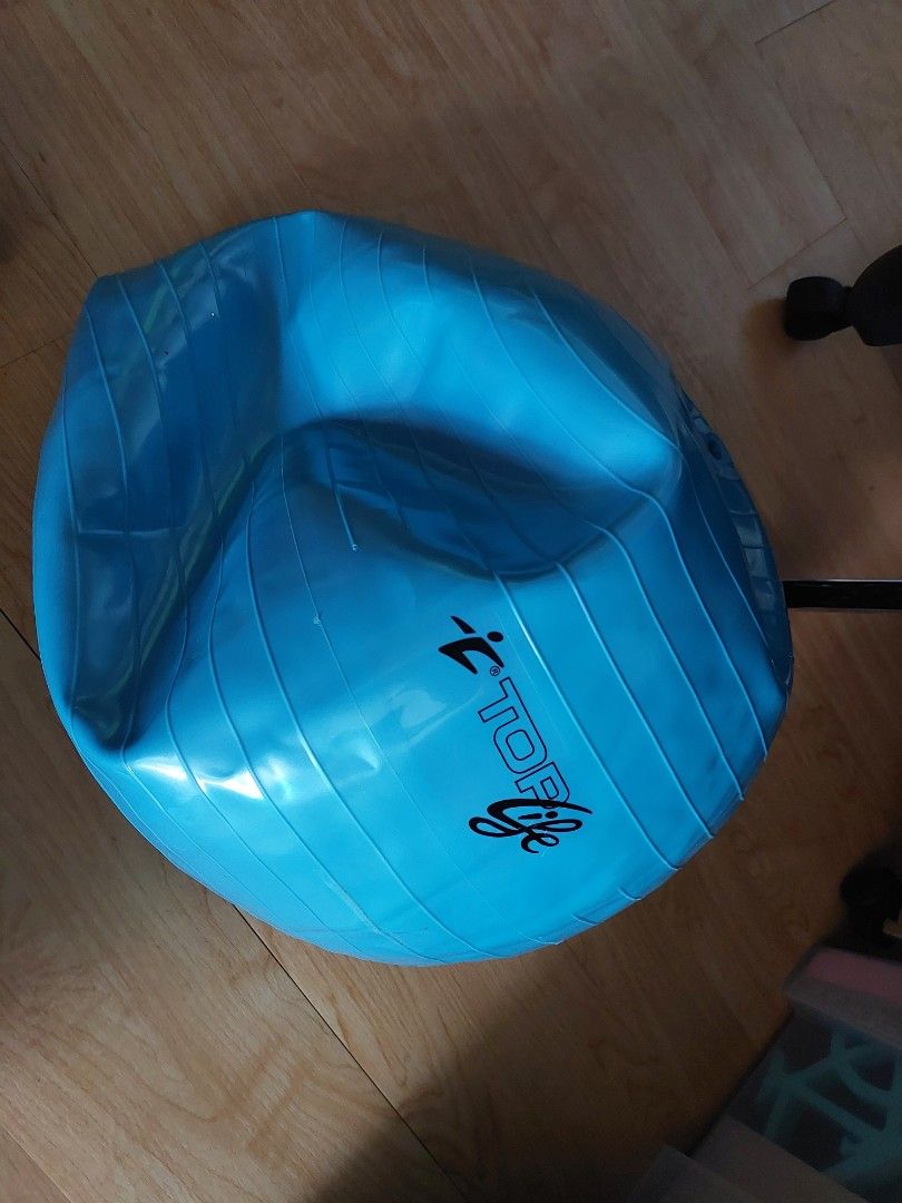 inflatable gym ball, Sports Equipment, Exercise & Fitness, Toning ...