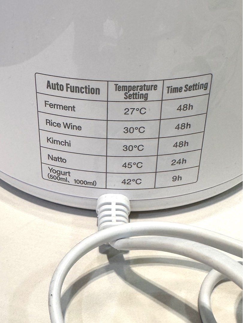 (45% OFF) IRIS Ohyama IYM-013 Yogurt Maker, TV & Home Appliances, Kitchen Appliances, Other ...