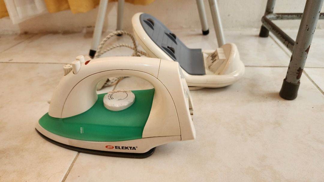 Ironing Board (NEW) and Wireless Iron Plansta Used, Furniture & Home ...