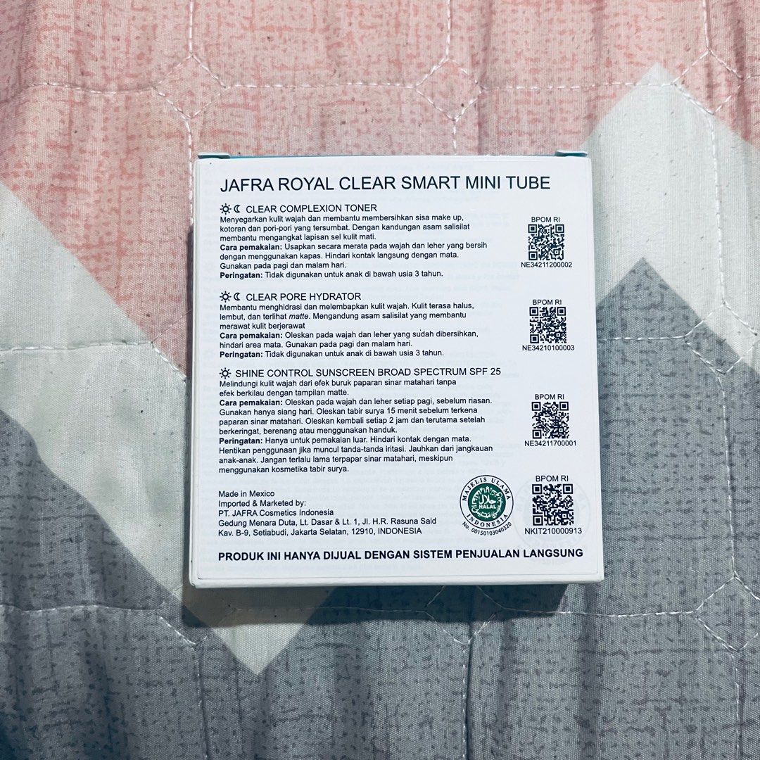 Jafra royal clear smart, Kesehatan & Kecantikan, Kulit, Sabun & Tubuh ...