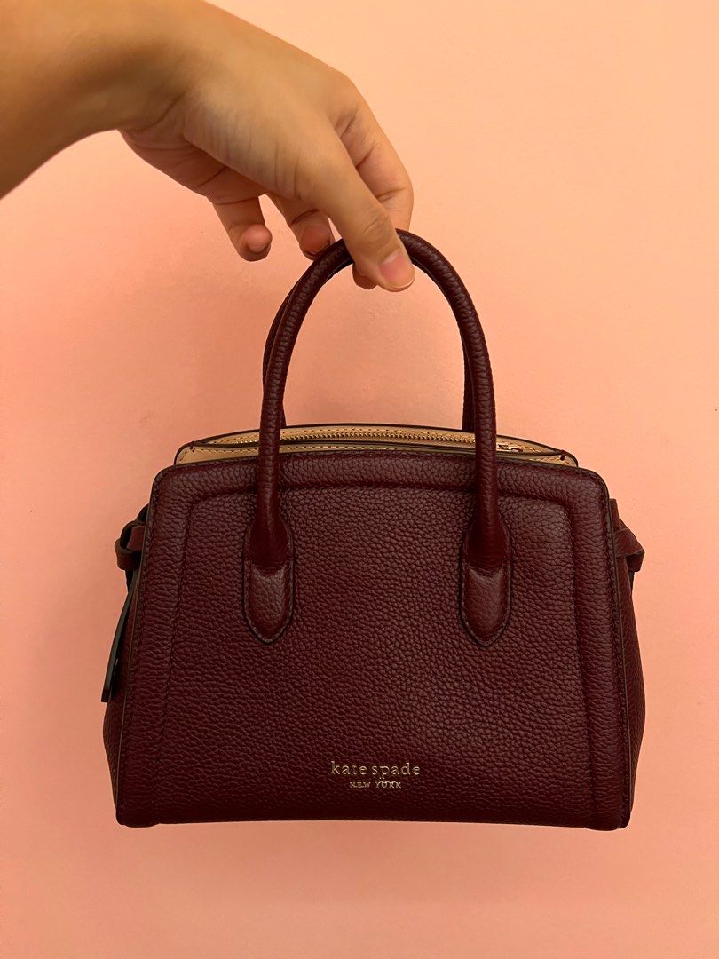 Kate Spade Knott Mini Satchel, Women's Fashion, Bags & Wallets, Cross ...