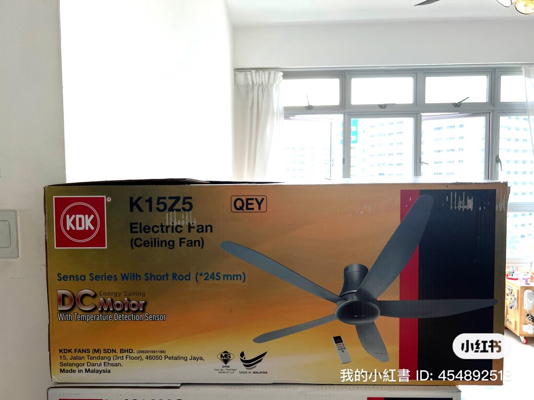 KDK Ceiling Fan, Furniture & Home Living, Lighting & Fans, Fans on ...