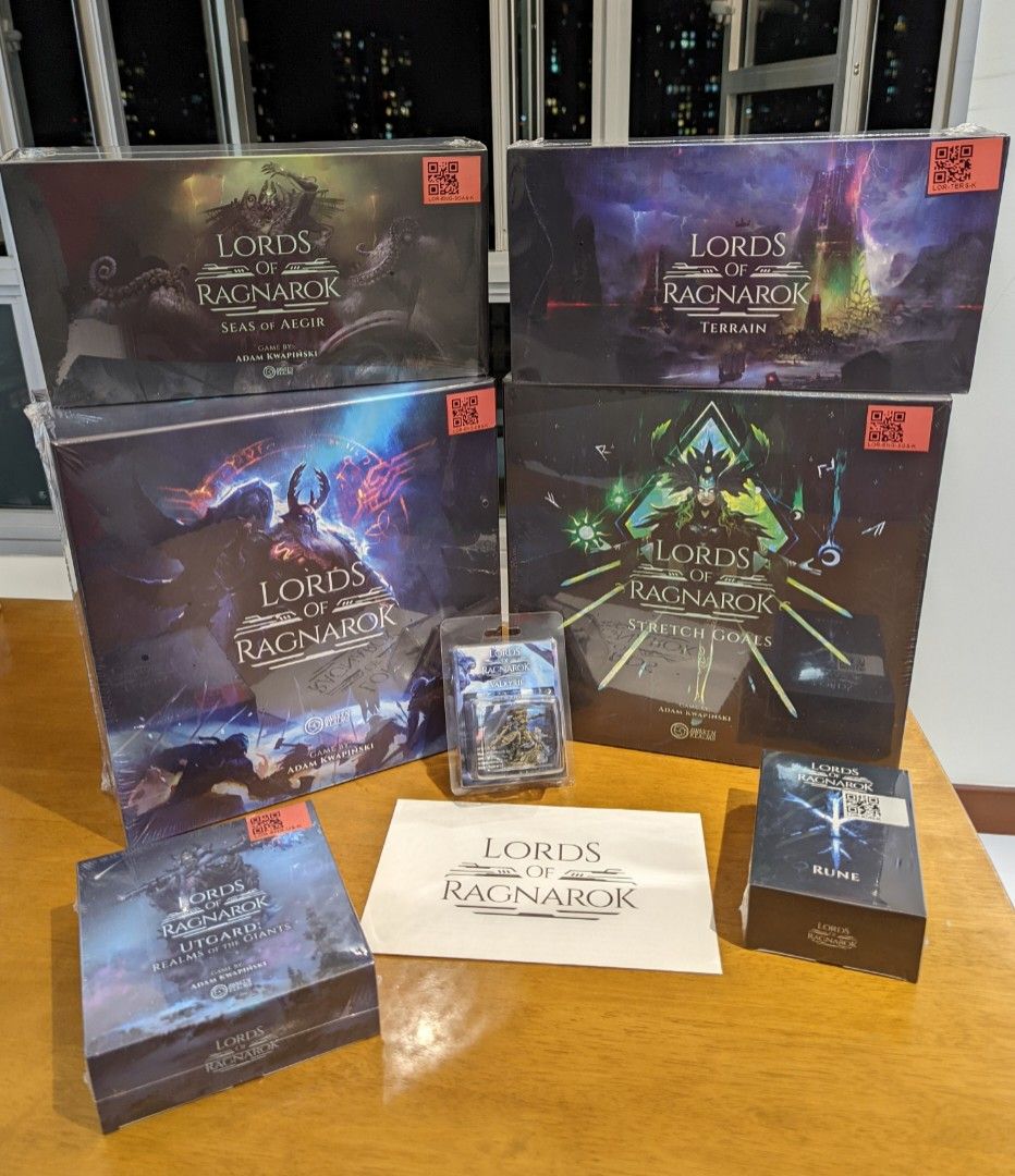 [Kickstarter] Lords of Ragnarok Gameplay All-In - Sundrop, Hobbies ...