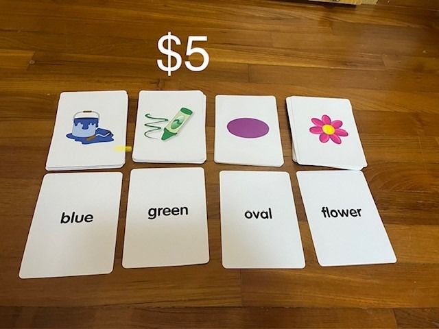 Kids matching cards & books, Hobbies & Toys, Toys & Games on Carousell