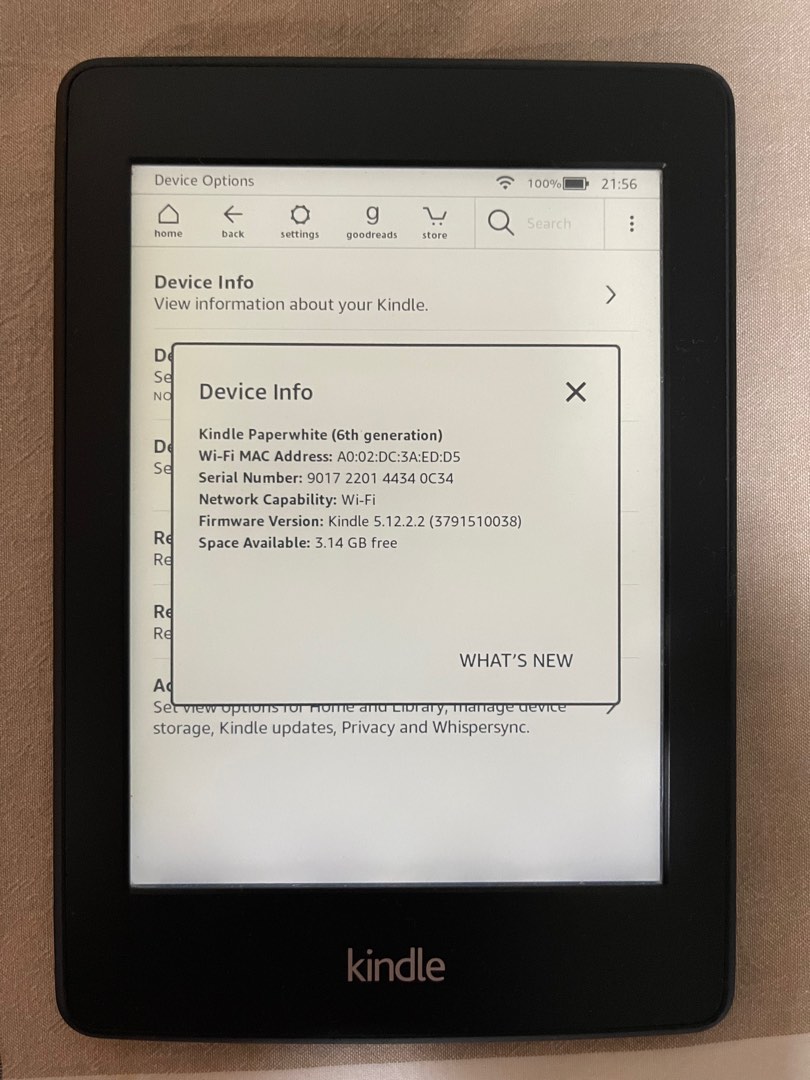 Kindle Paperwhite 6th Gen, Mobile Phones & Gadgets, E-Readers on Carousell