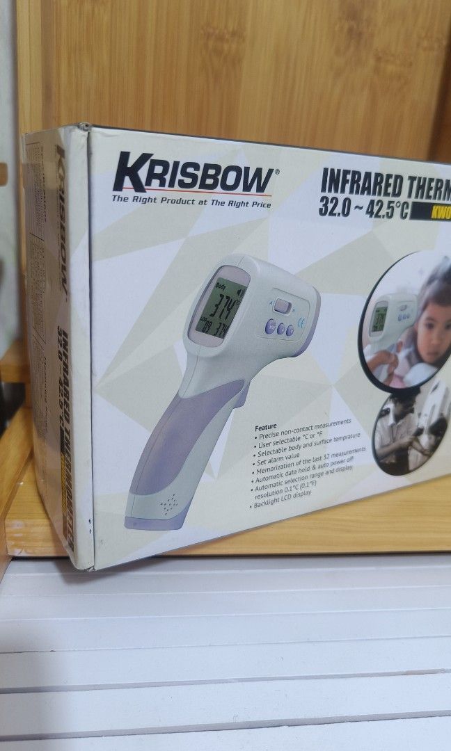 KRISBOW Body Infrared Thermometer, Elektronik, Lainnya di Carousell