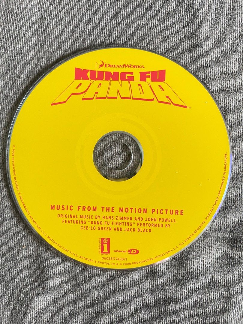 KUNG FU PANDA, Hobbies & Toys, Music & Media, CDs & DVDs on Carousell