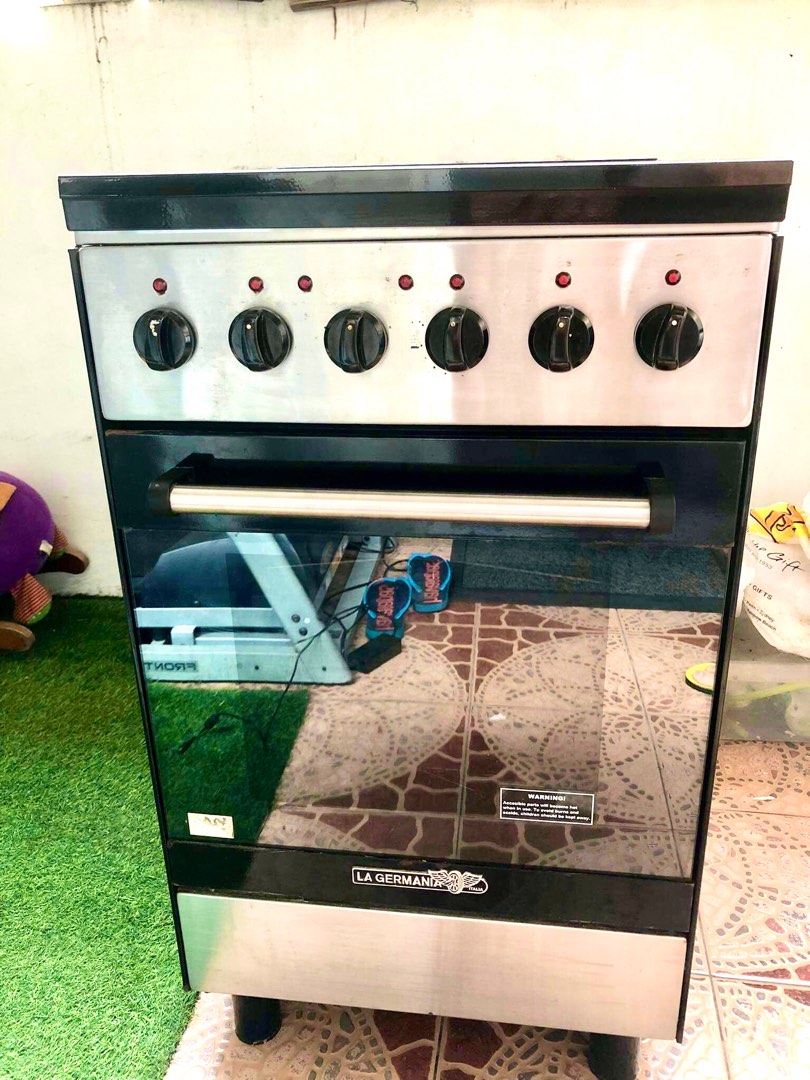 La Germania electric range FS5004, TV & Home Appliances, Kitchen ...