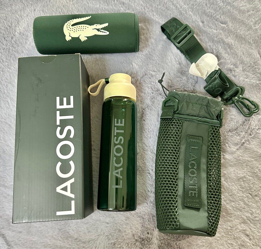 Lacoste Gourde Glass Bottle, Furniture & Home Living, Kitchenware ...