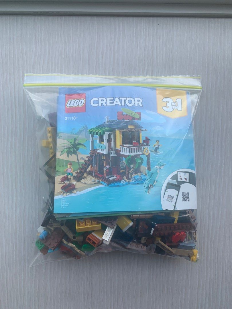 Lego 31118 Creator Surfer Beach House, Hobbies & Toys, Toys & Games on ...