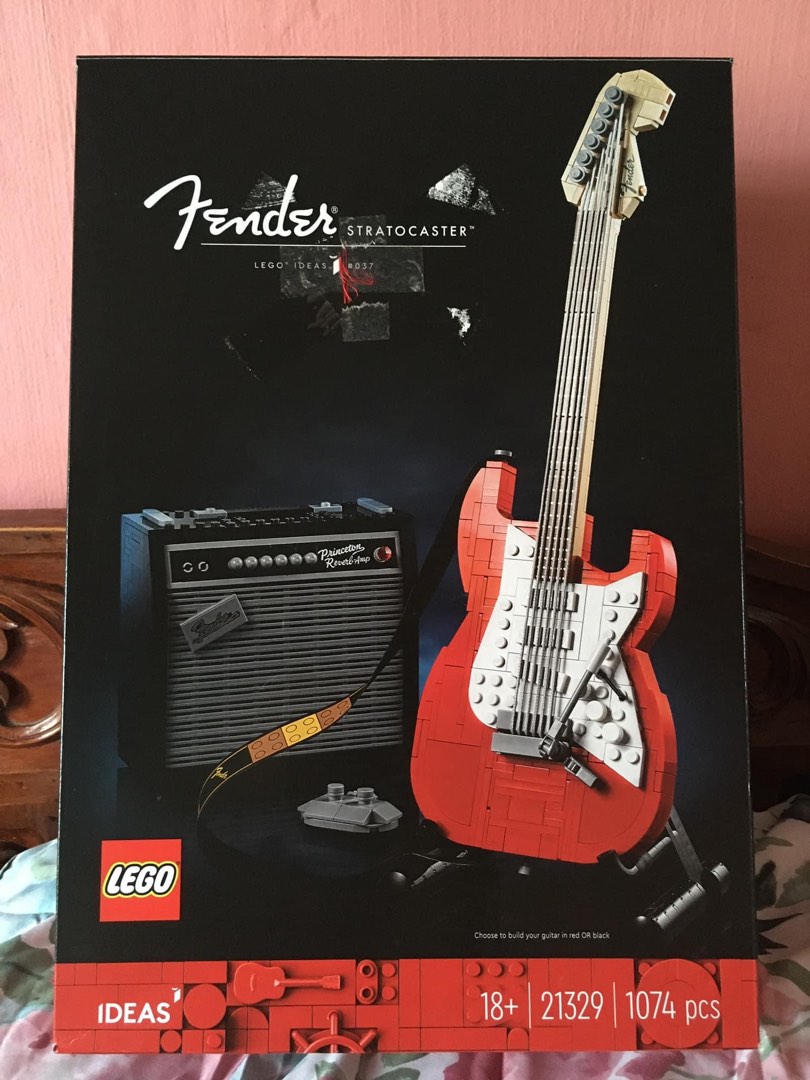 Lego Fender Stratocaster, Hobbies & Toys, Toys & Games on Carousell