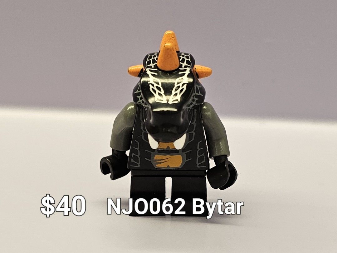 Lego Minifigure Golden Ninjago Lloyd NJO073 Ninjago Kai NJO007 Bytar ...