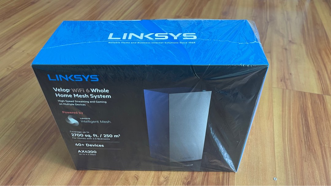 LinkSys Velop AX4200 (StarHub Wifi 6 Mesh Router), Computers & Tech ...