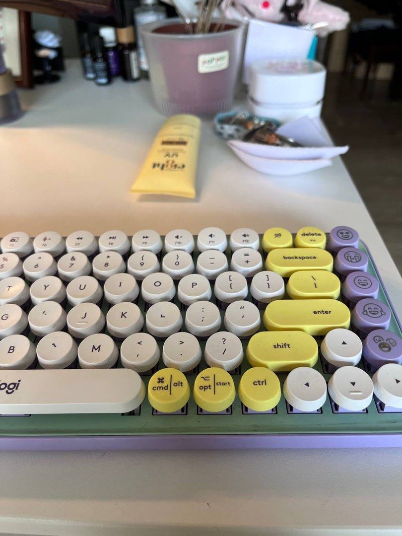 Logi Pop Keyboard Purple Computers And Tech Parts And Accessories