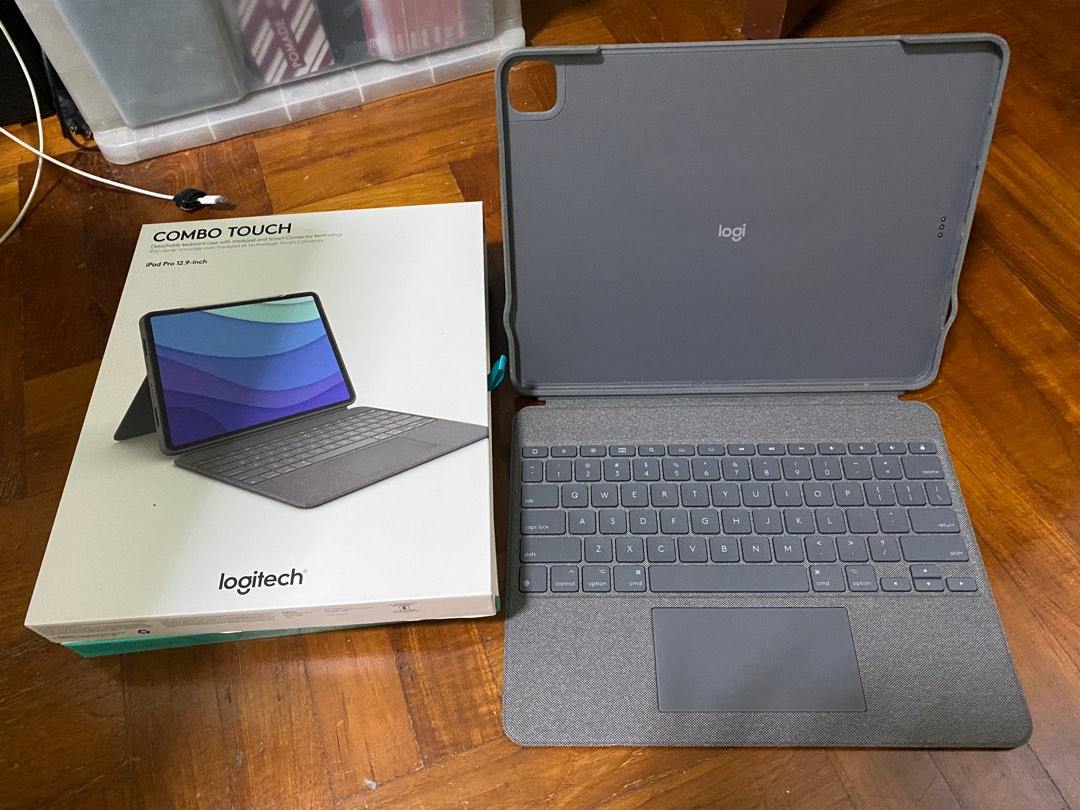 Logitech Combi Touch Ipad Pro 12.9 inch keyboard, Computers & Tech, Parts & Accessories ...