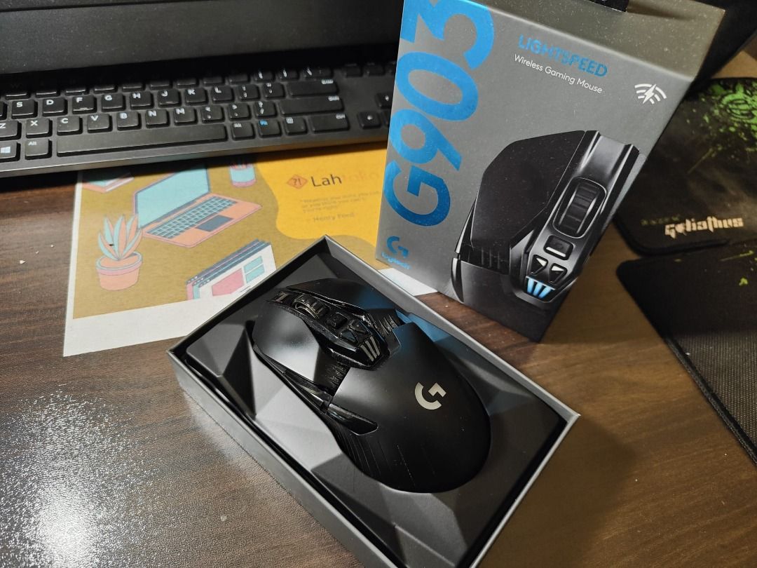 LOGITECH GAMING MOUSE - Logitech Wireless & Wired RGB Gaming Mouse G903 ...