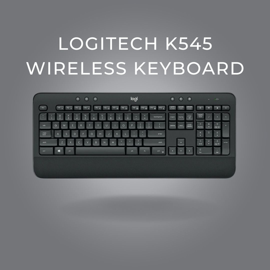 Logitech K545 Wireless Keyboard Computers And Tech Parts And Accessories Computer Keyboard On