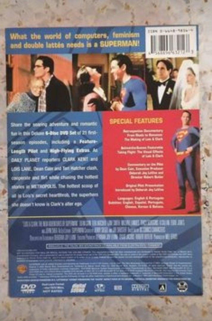 Lois and clark The Adventures of Superman classic DVD 90s, Hobbies ...