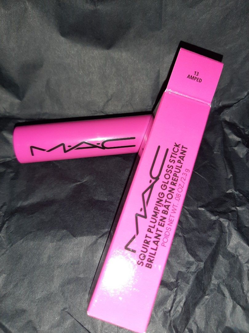 Mac Squirt Plumping Gloss Stick in Amped, Beauty & Personal Care, Face, Makeup on Carousell